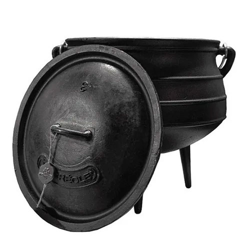 Olla Vintage Hierro Fundido 10lts 25 Cms Creole – Dechaus